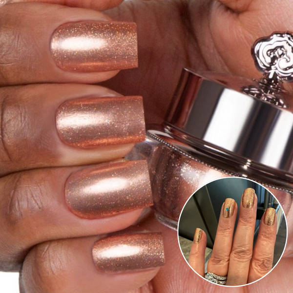 Copper Metallic Nail Powder | Mineral Bond® – Sistaco™ USA