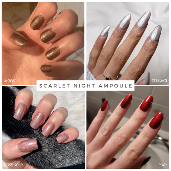 Travel Size Scarlet Night Nail Powder – Sistaco™ USA