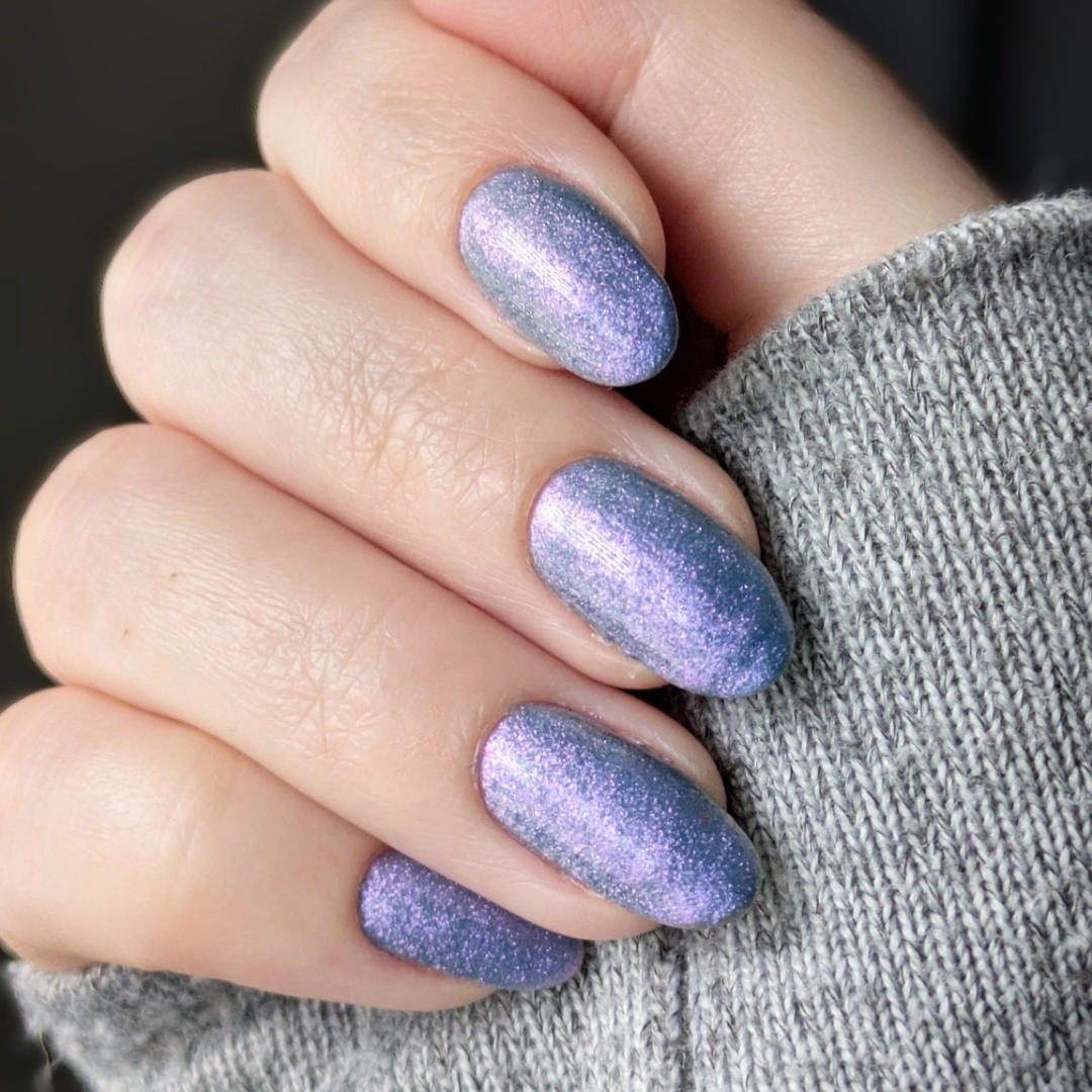 Lavender & periwinkle with twinkling shimmer nail powder – Sistaco™ USA