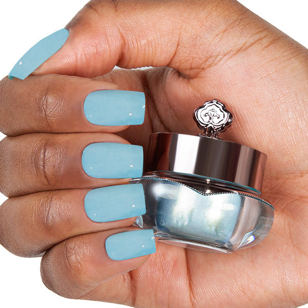 Dusty Blue Matte Nail Powder | Mineral Bond®