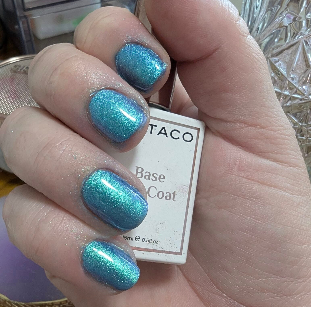 Shimmering Teal & Sea-Blue Nail Powder | Mineral Bond® – Sistaco™ USA