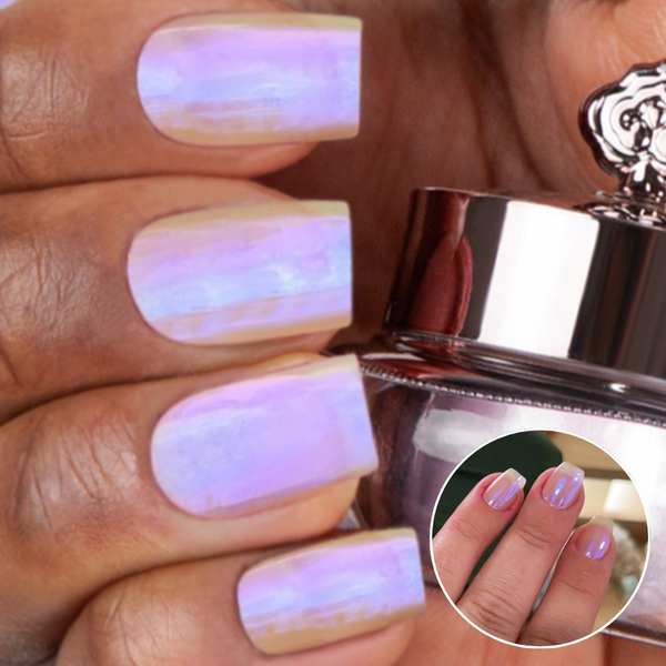 Glazed Plum Metallic Nail Powder | Mineral Bond® – Sistaco™ USA