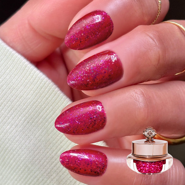Deep berry shade nail powder | Mineral Bond® – Sistaco™ USA