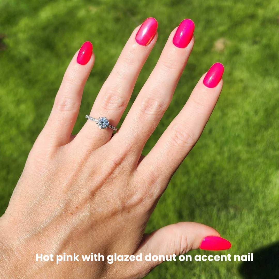 Shop Hot Pink Matte Nail Powder Online