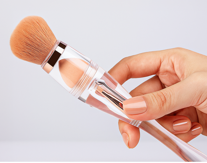 3 Pack Nail Brush (Dusting + Domed Sponge + Angle Brush)