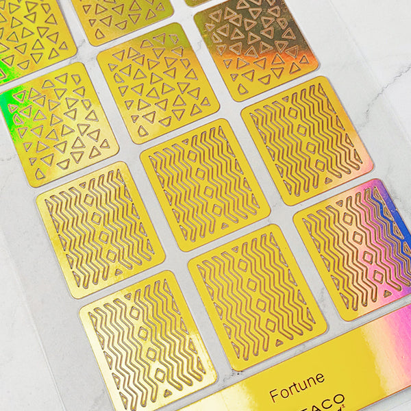 Fortune Themed Nail Stickers – Sistaco™ USA